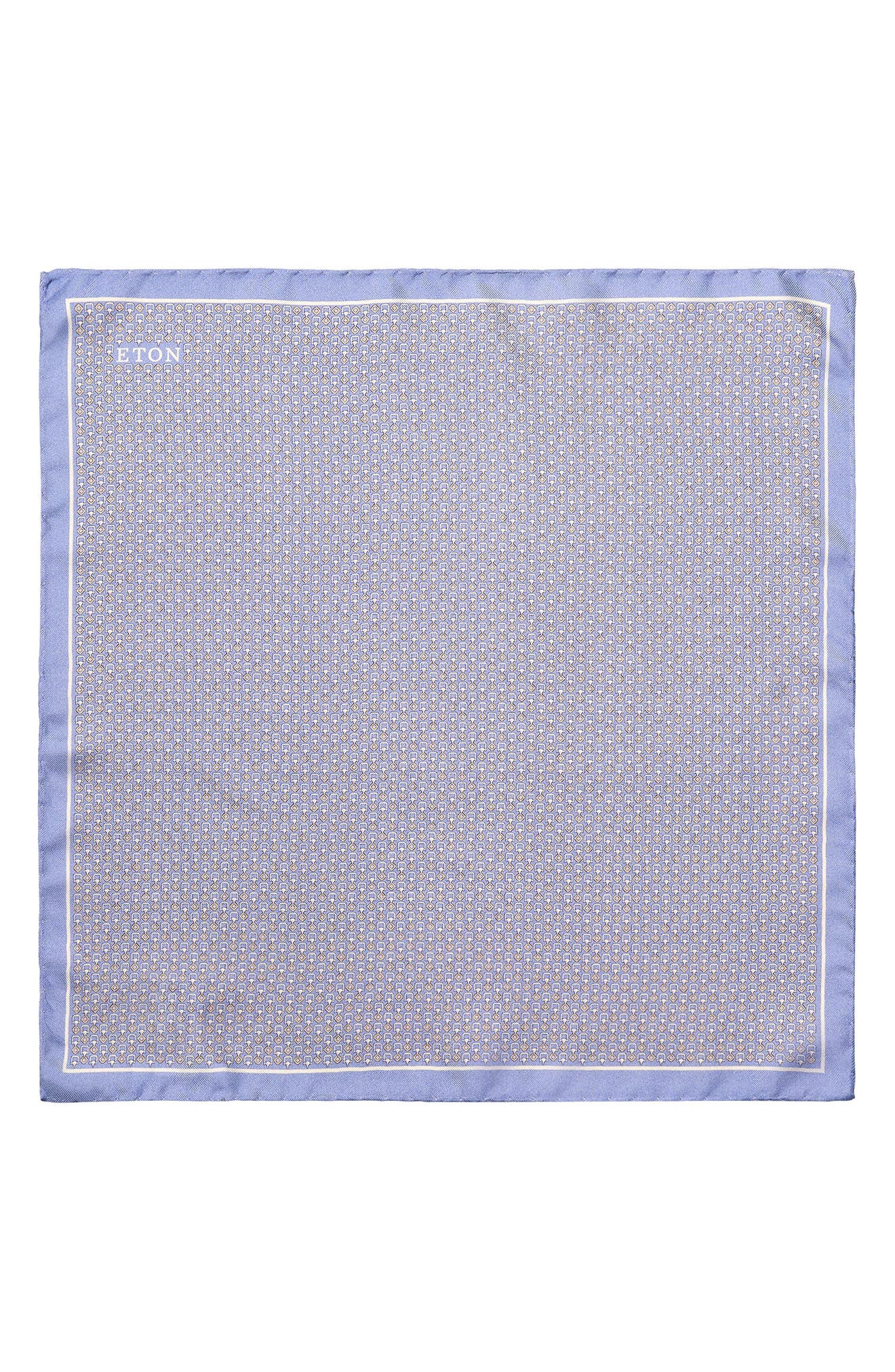 Eton Geo Silk Pocket Square | Nordstromrack