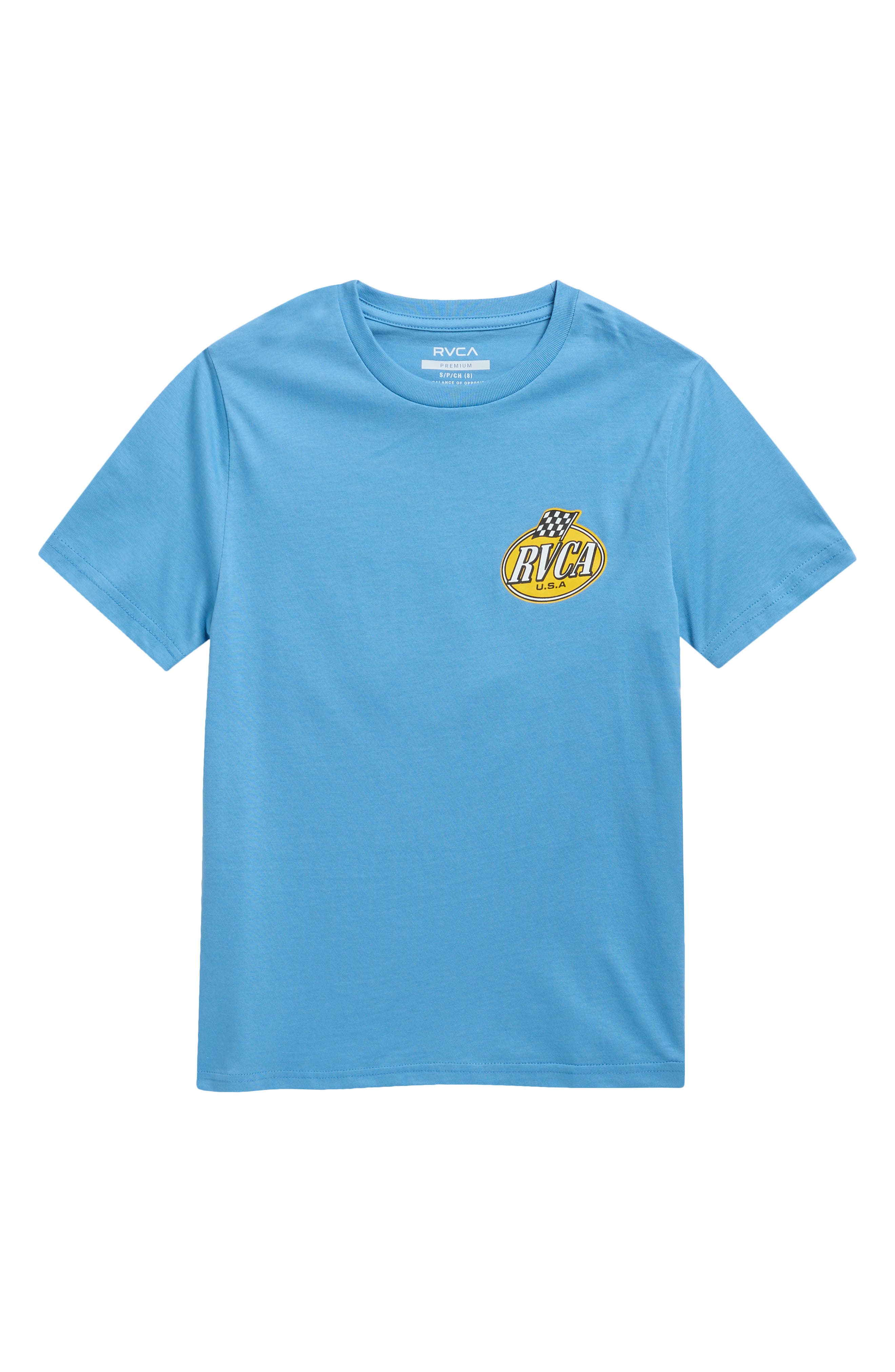 RVCA Kids' Speed Check Logo Graphic T-Shirt | Nordstromrack
