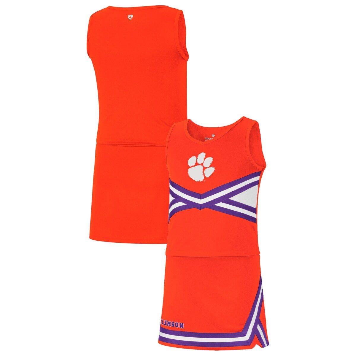 COLOSSEUM Girls Youth Colosseum Orange Clemson Tigers Carousel ...