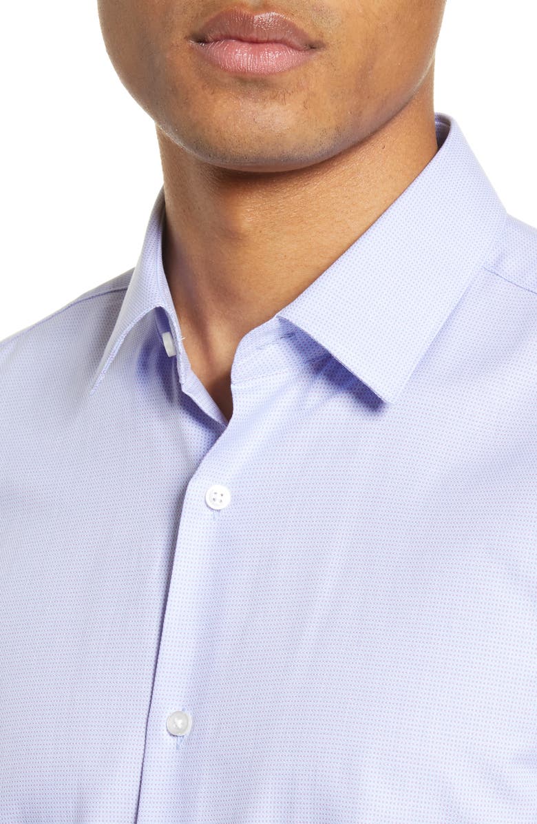 BOSS Isko Slim Fit Solid Dress Shirt | Nordstrom