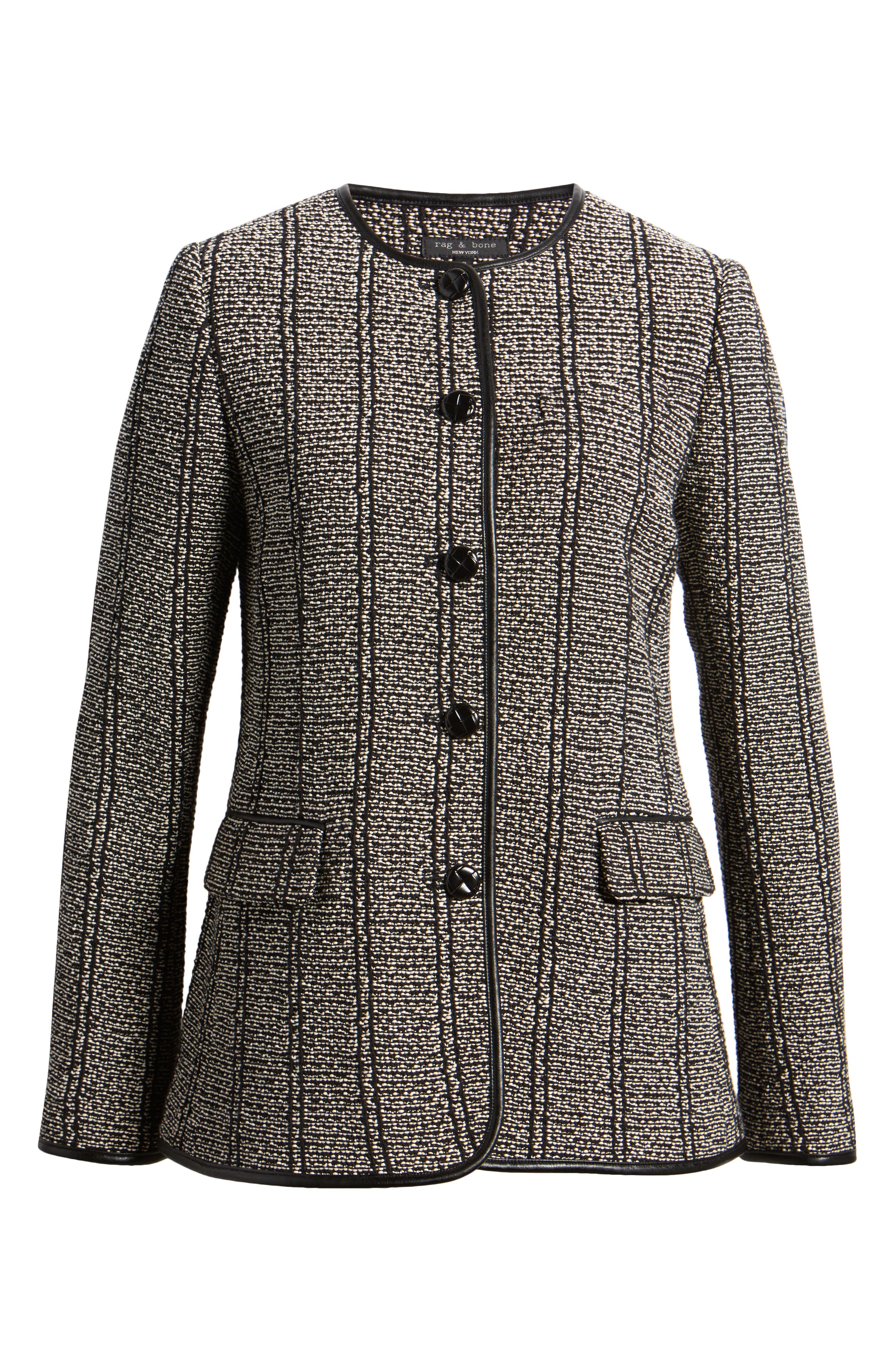 rag & bone Barlet Cotton Tweed Jacket | Nordstromrack