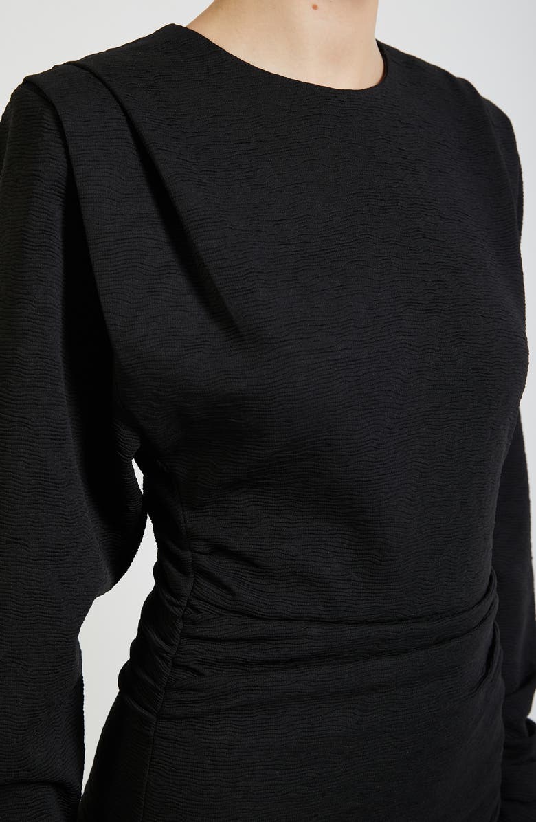 En Saison Ada Ruched Long Sleeve Minidress | Nordstromrack