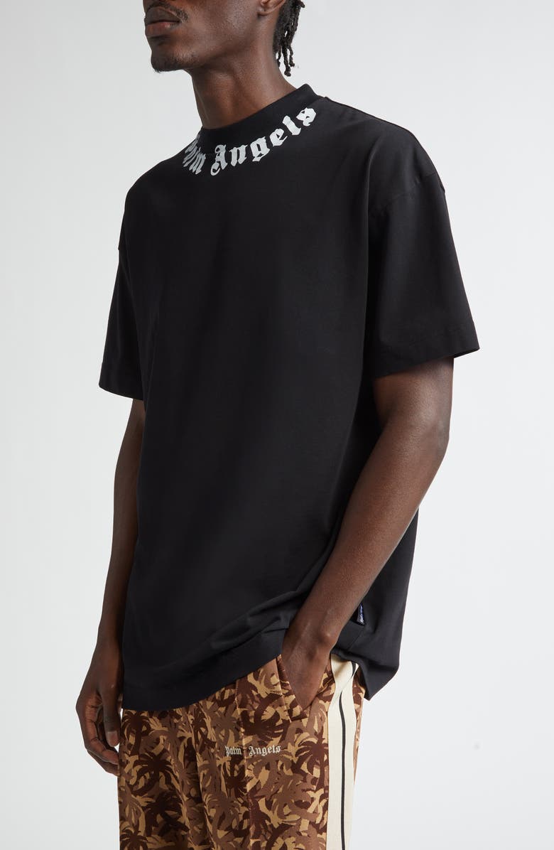 Palm Angels Neck Logo Graphic T-Shirt | Nordstrom