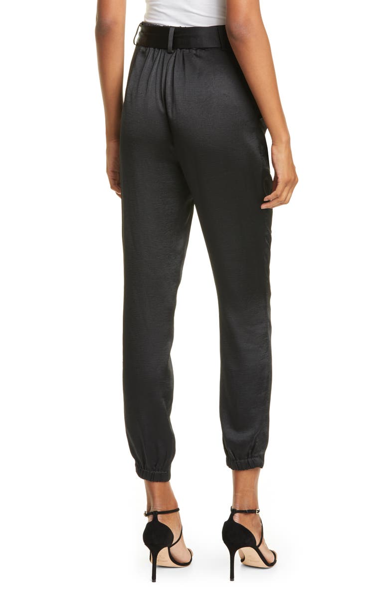 Brochu Walker Tide Hammered Satin Ankle Pants | Nordstrom