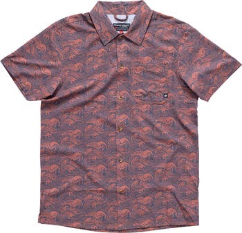 686 Nomad Performance Short Sleeve Button-Up Shirt | Nordstrom