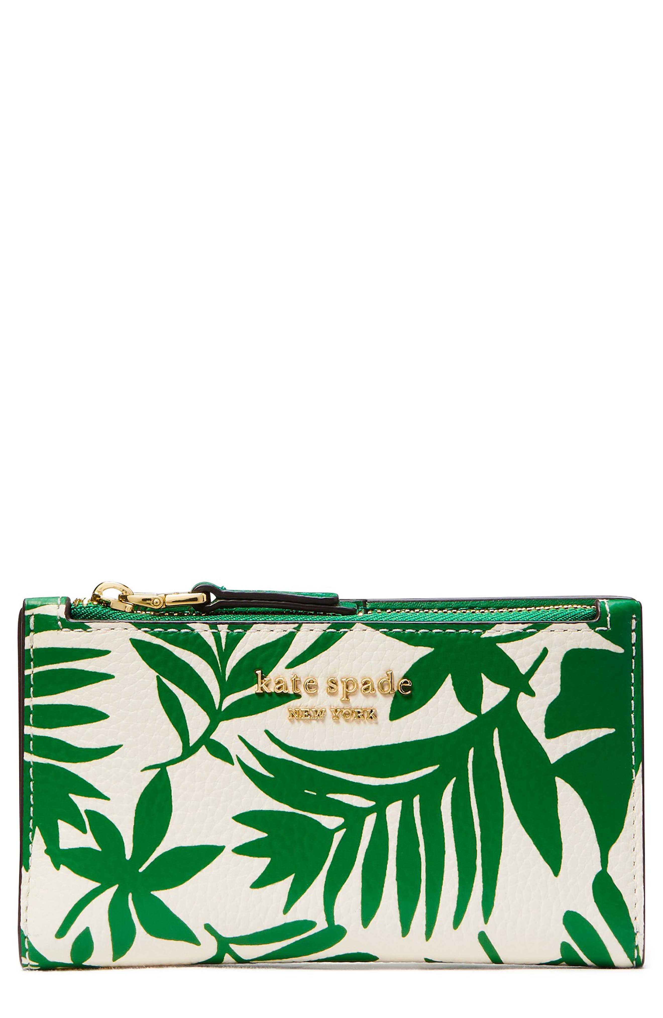 Kate Spade New York small roulette slim bifold wallet | Nordstromrack