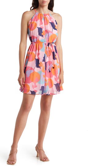 Sam Edelman Deco Floral Trapeze Dress | Nordstromrack