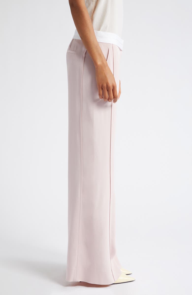 Victoria Beckham Side Panel Cady Wide Leg Pants | Nordstrom