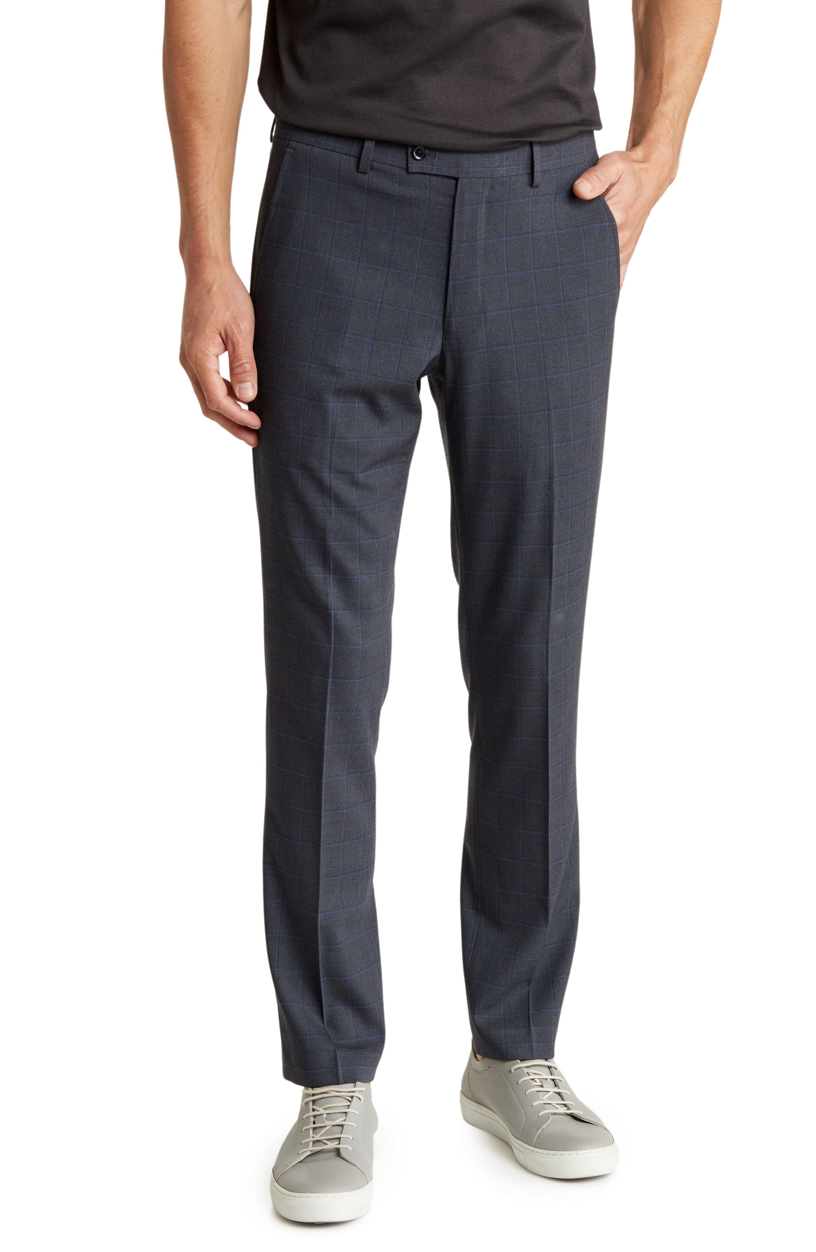 Original Penguin Windowpane Dress Pants | Nordstromrack