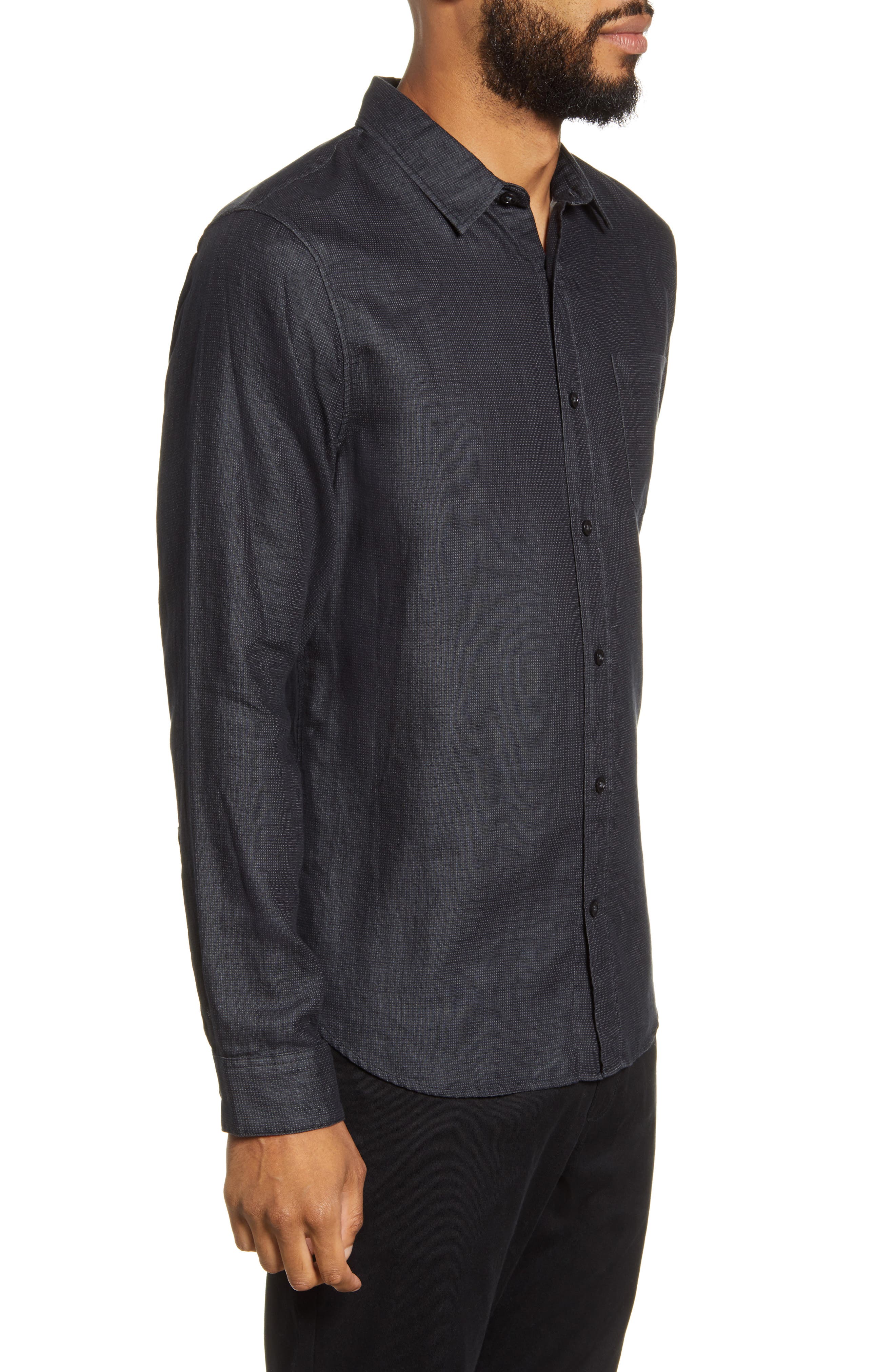 Vince Regular Fit Jacquard Button-Up Shirt (Men) | Nordstromrack