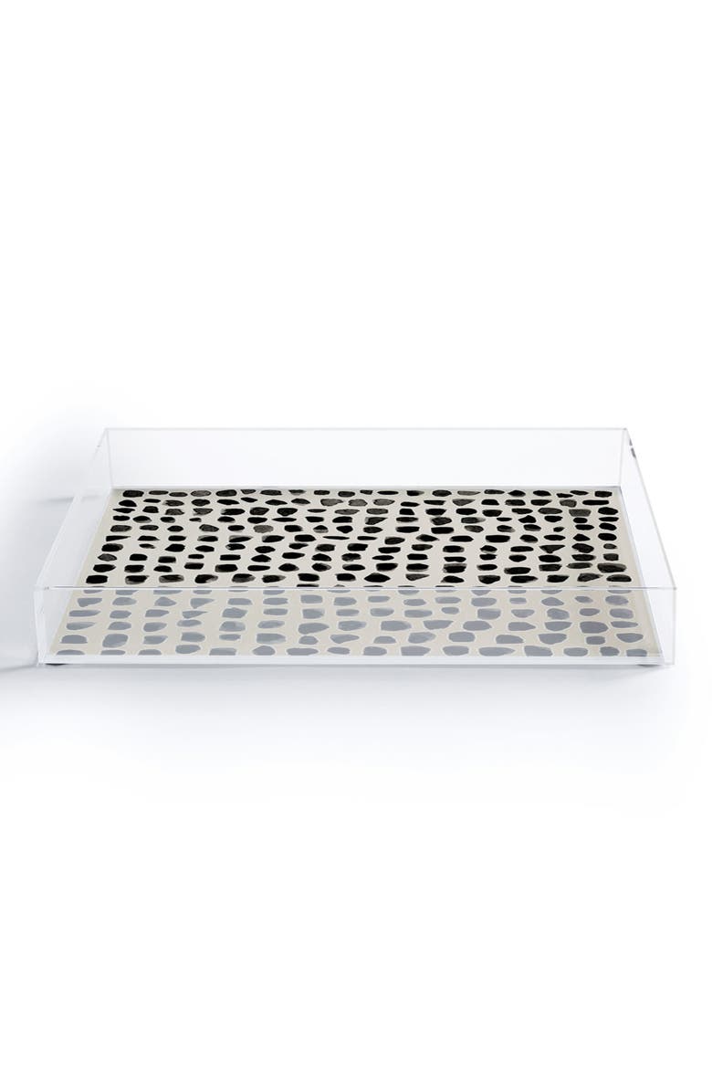 Deny Designs Summer Sun Home Art Dots Beige Tray | Nordstromrack