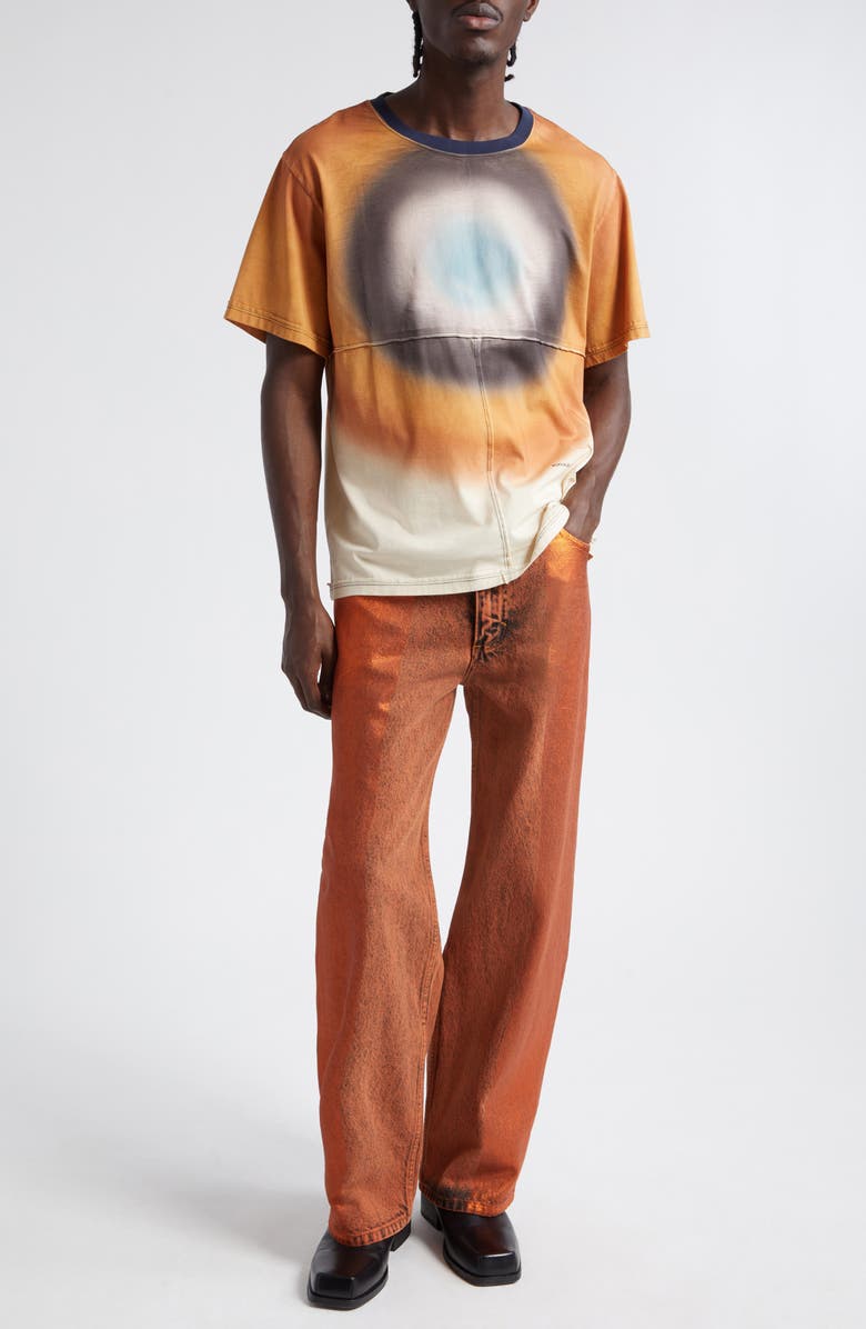 Eckhaus Latta Lapped Pima Cotton Crewneck T-Shirt | Nordstromrack