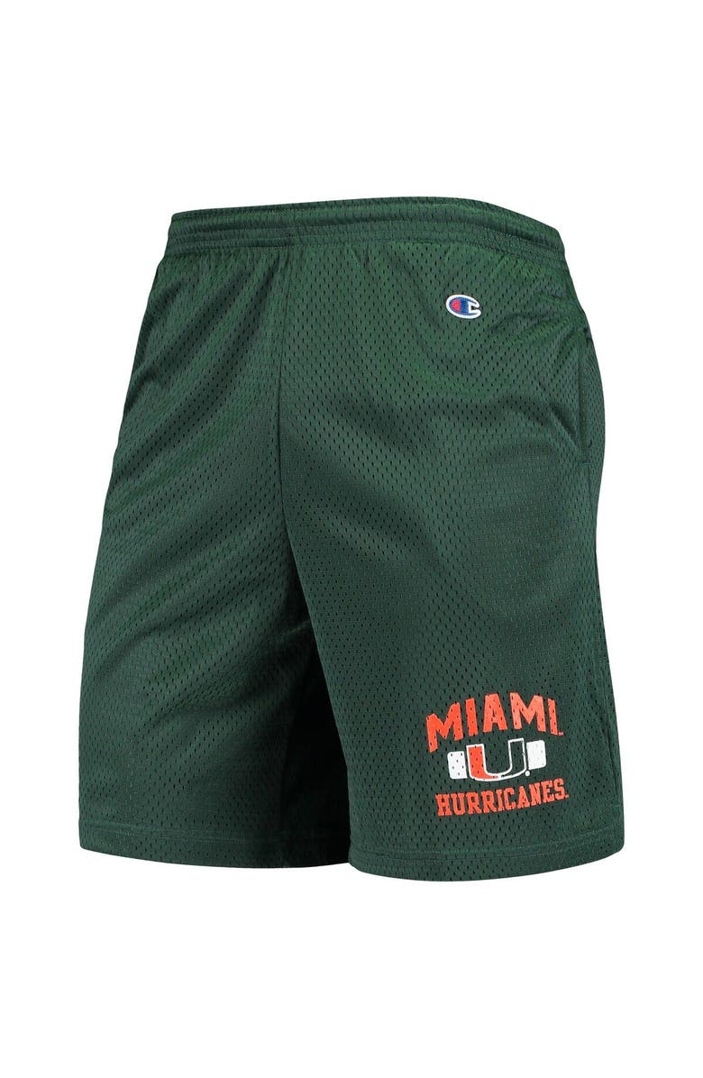 Champion Men's Champion Green Miami Hurricanes Classic Shorts | Nordstrom