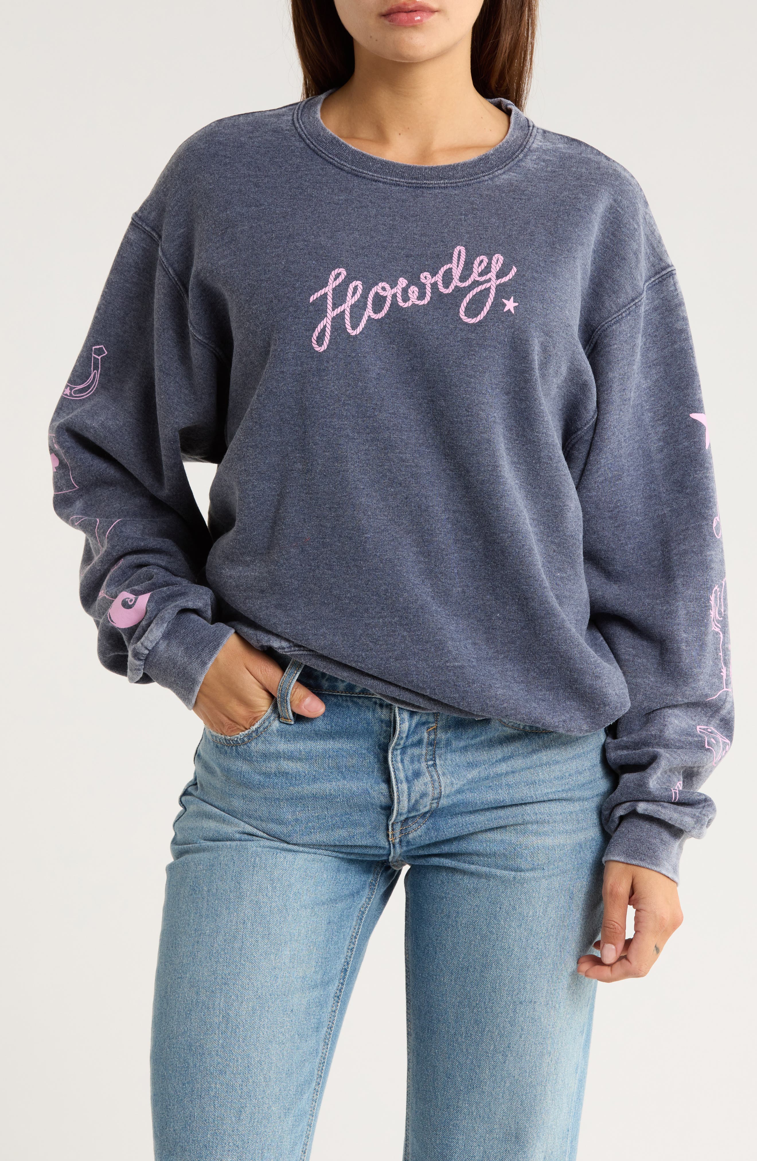Hi Res Howdy Girls Icons Graphic Sweatshirt | Nordstromrack