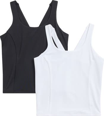 90 DEGREE BY REFLEX Kids' Set of 2 Runner V-Back Tank Top | Nordstromrack