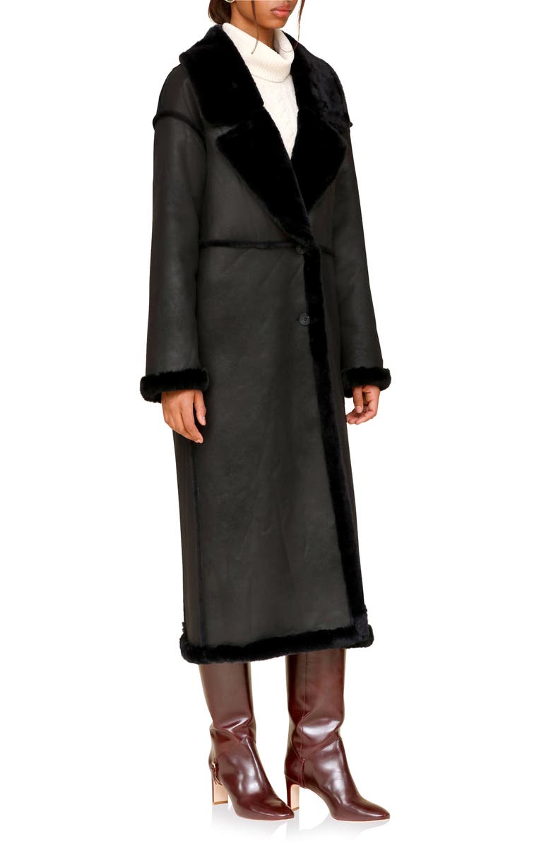 Avec Les Filles Faux Shearling Long Coat | Nordstromrack