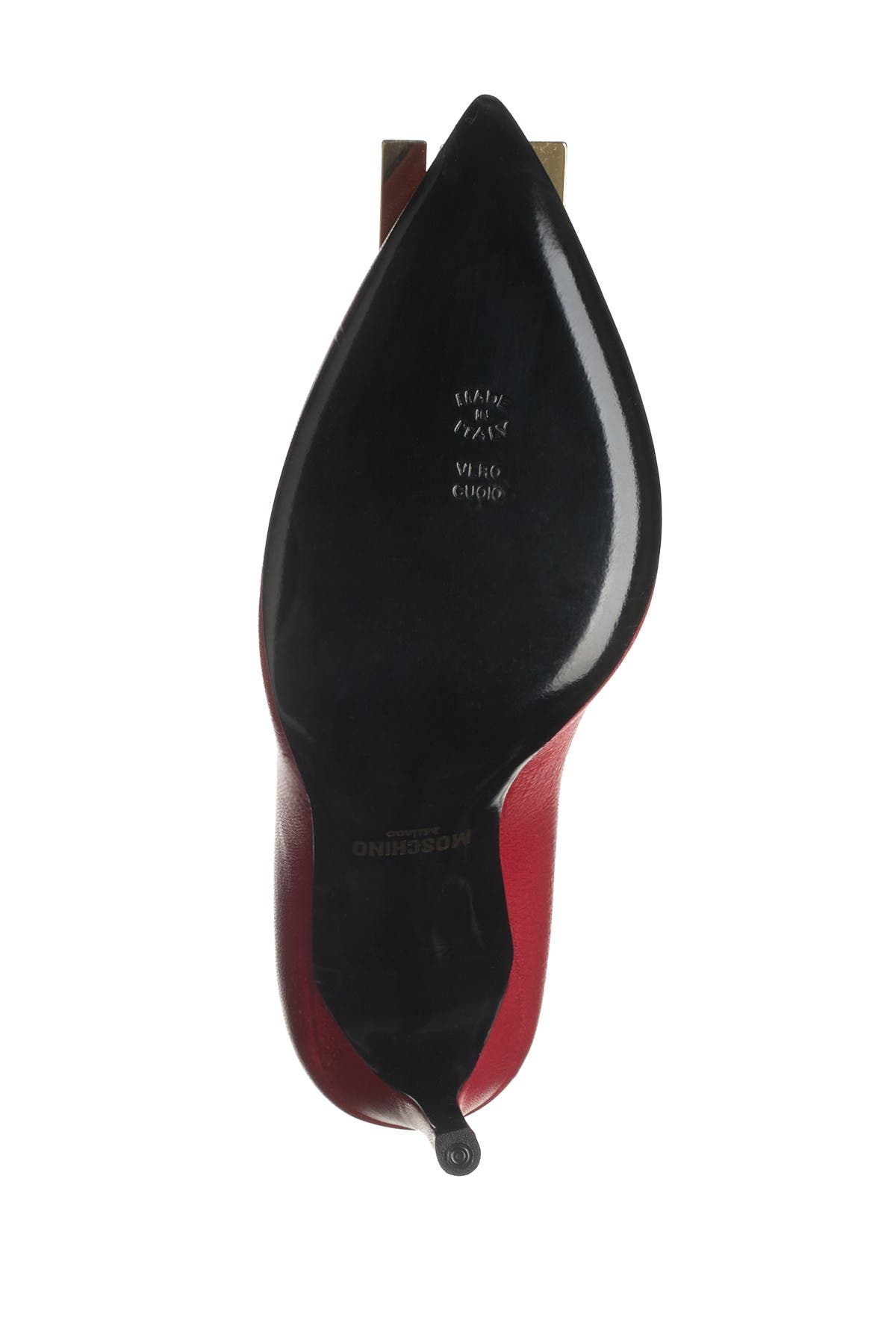 Moschino Logo Hardware Pointed Toe Pump | Nordstromrack