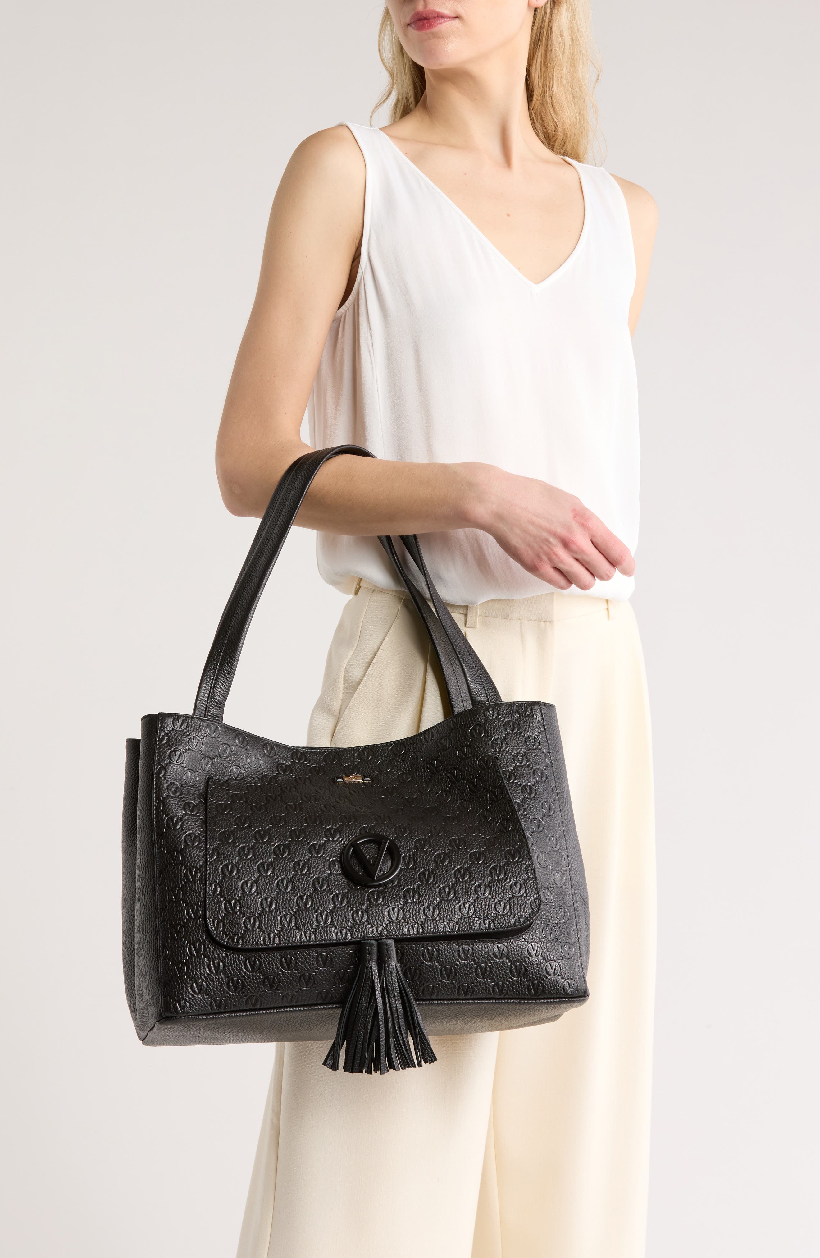 VALENTINO BY MARIO VALENTINO Ollie Dollaro Monogram Tote Bag ...