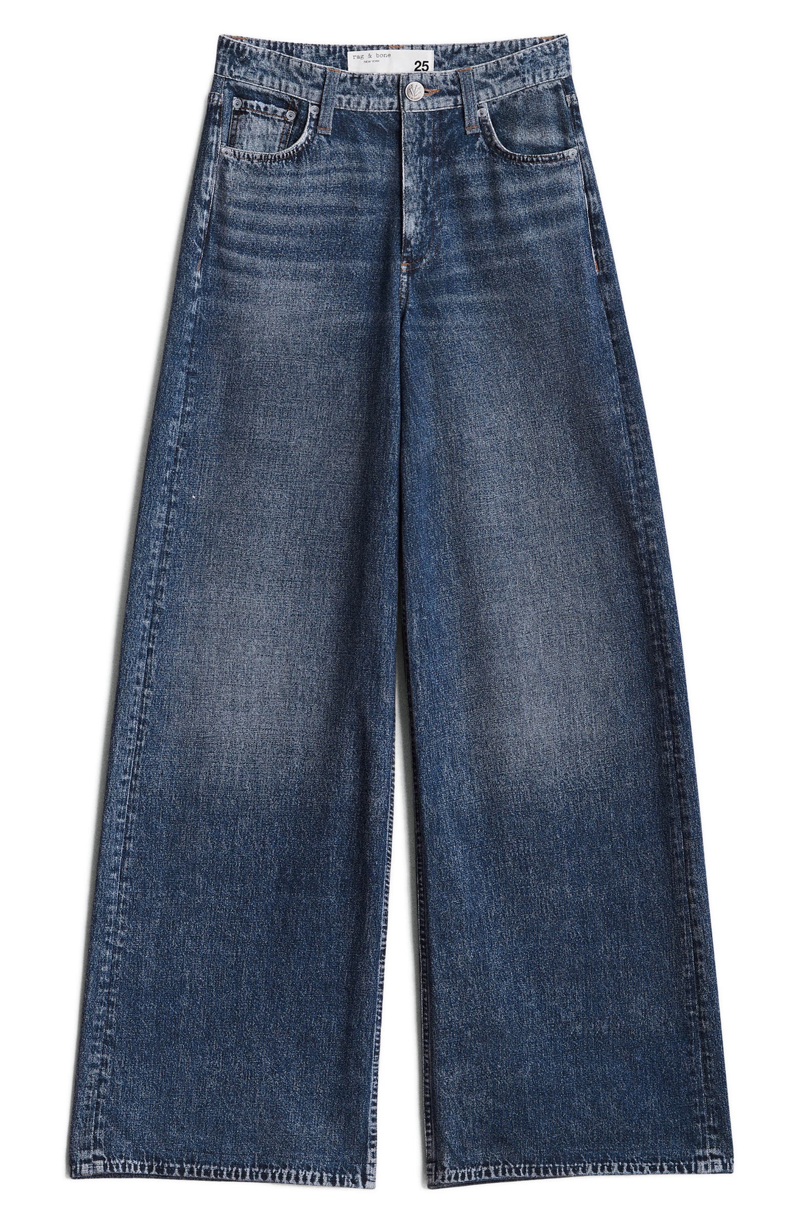 Rag And Bone Miramar Sofie High Waist Cotton Terry Sweatpant Jeans Nordstrom