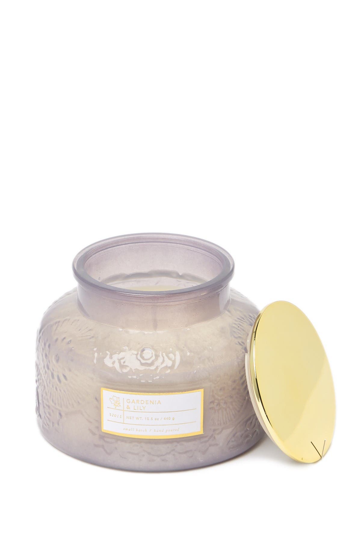 PORTOFINO CANDLES Deco Garden Jar Gardenia & Lily Candle - 15.5 oz ...
