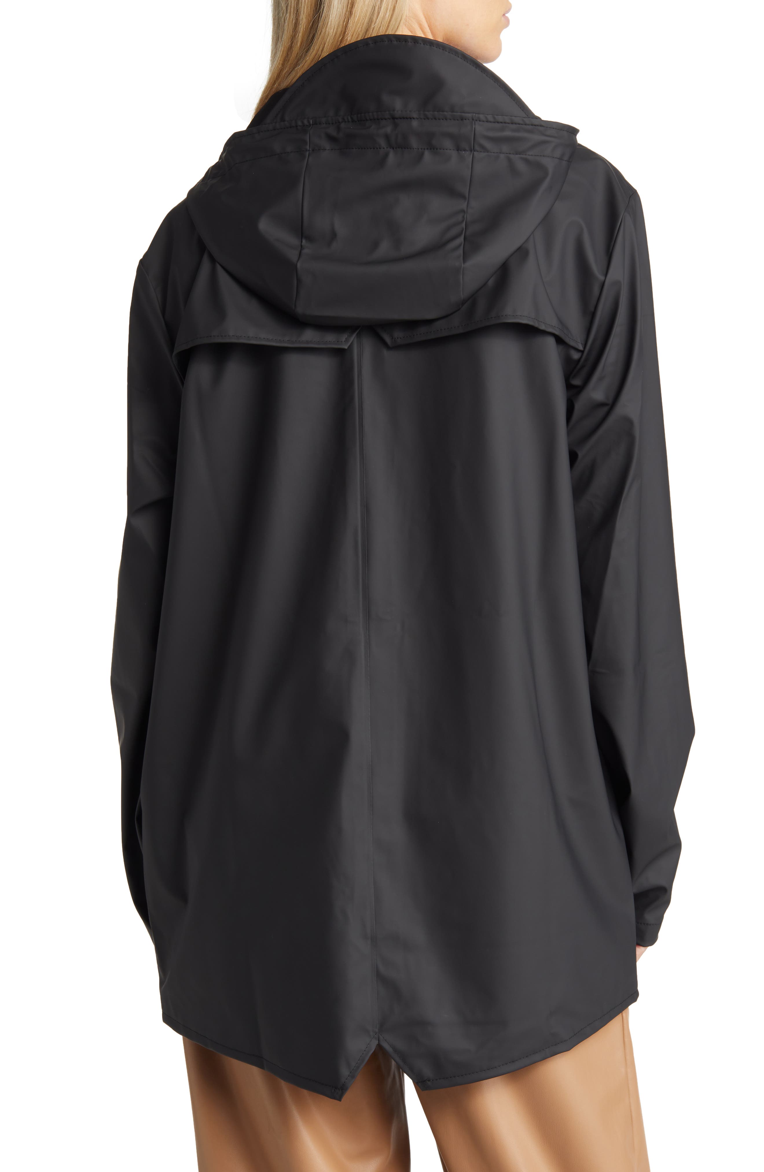 Rains Waterproof Snap Front Rain Jacket | Nordstrom