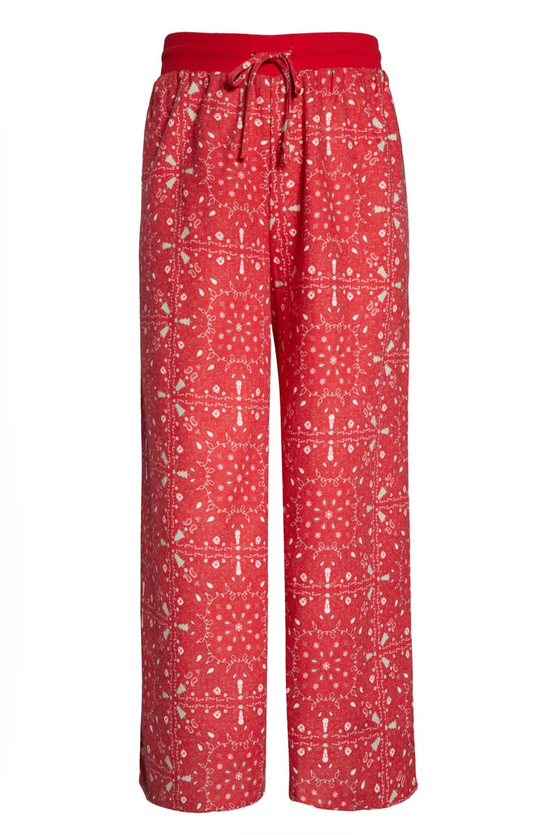 BP. Print Cotton Blend Flannel Pajama Pants | Nordstromrack