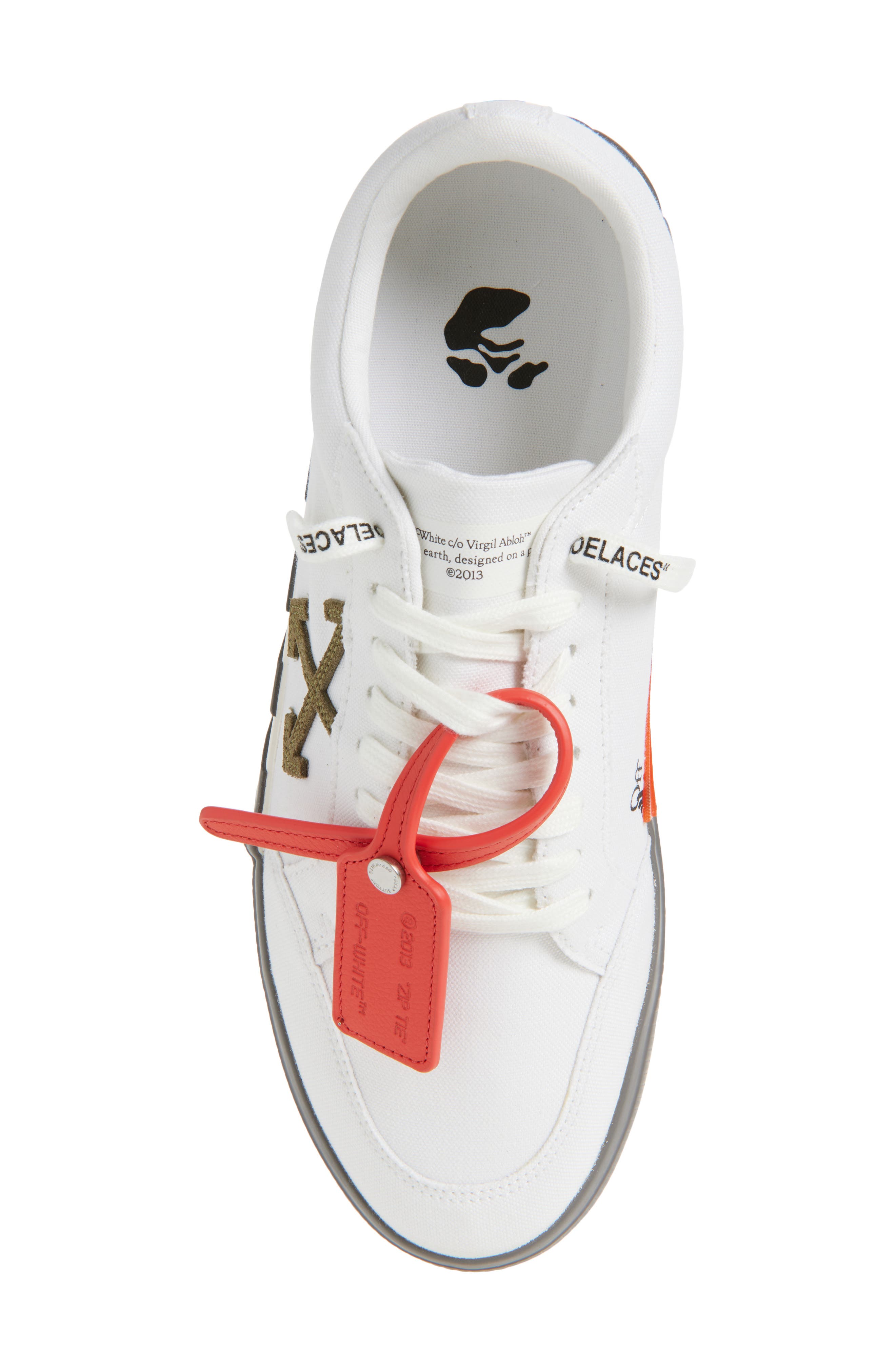Off-White Low Vulcanized Canvas Sneaker (Men) | Nordstromrack