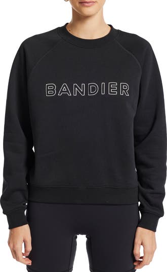 BANDIER Logo Crewneck Sweatshirt | Nordstrom