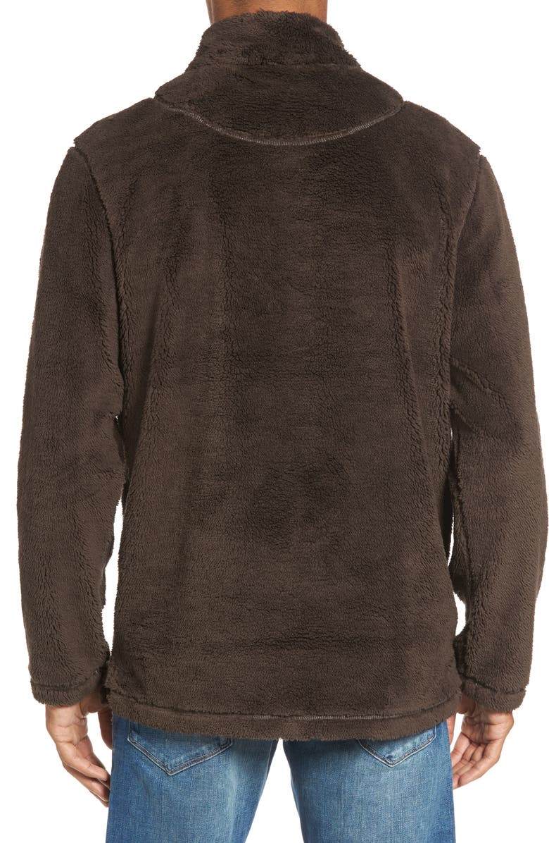 True Grit Pebble Pile Faux Fur Half Zip Pullover | Nordstromrack