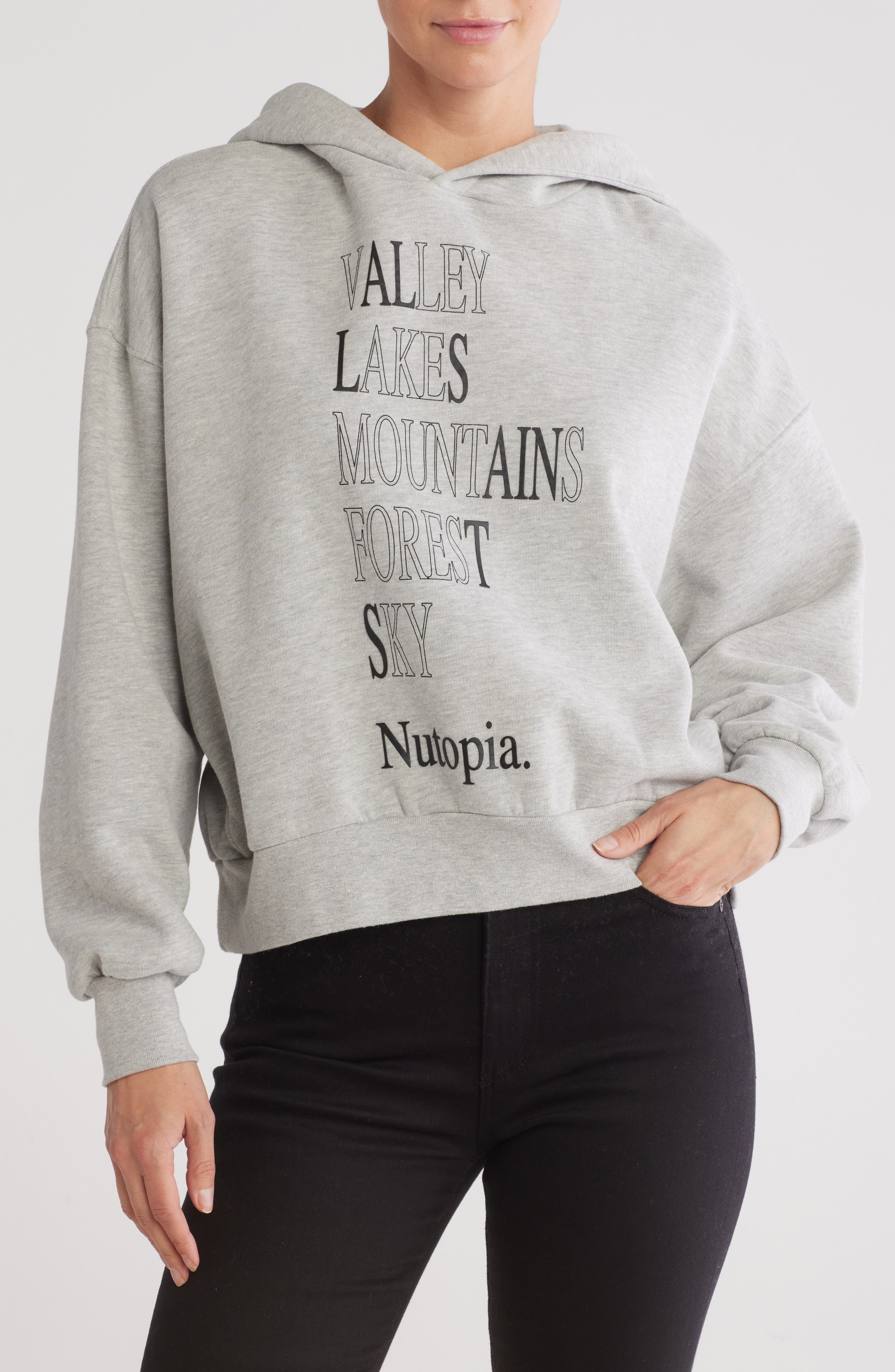 AllSaints Valley Lakes Talon Logo Graphic Hoodie | Nordstromrack