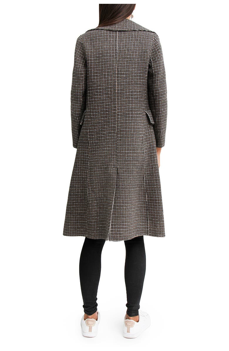 Belle & Bloom Save My Love Check Print Wool Coat | Nordstromrack