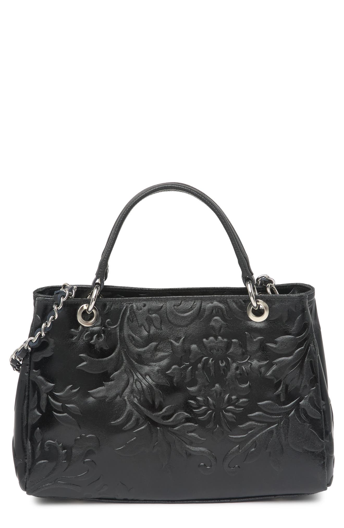 MASSIMO CASTELLO Embossed Leather Handbag (Men) | Nordstromrack