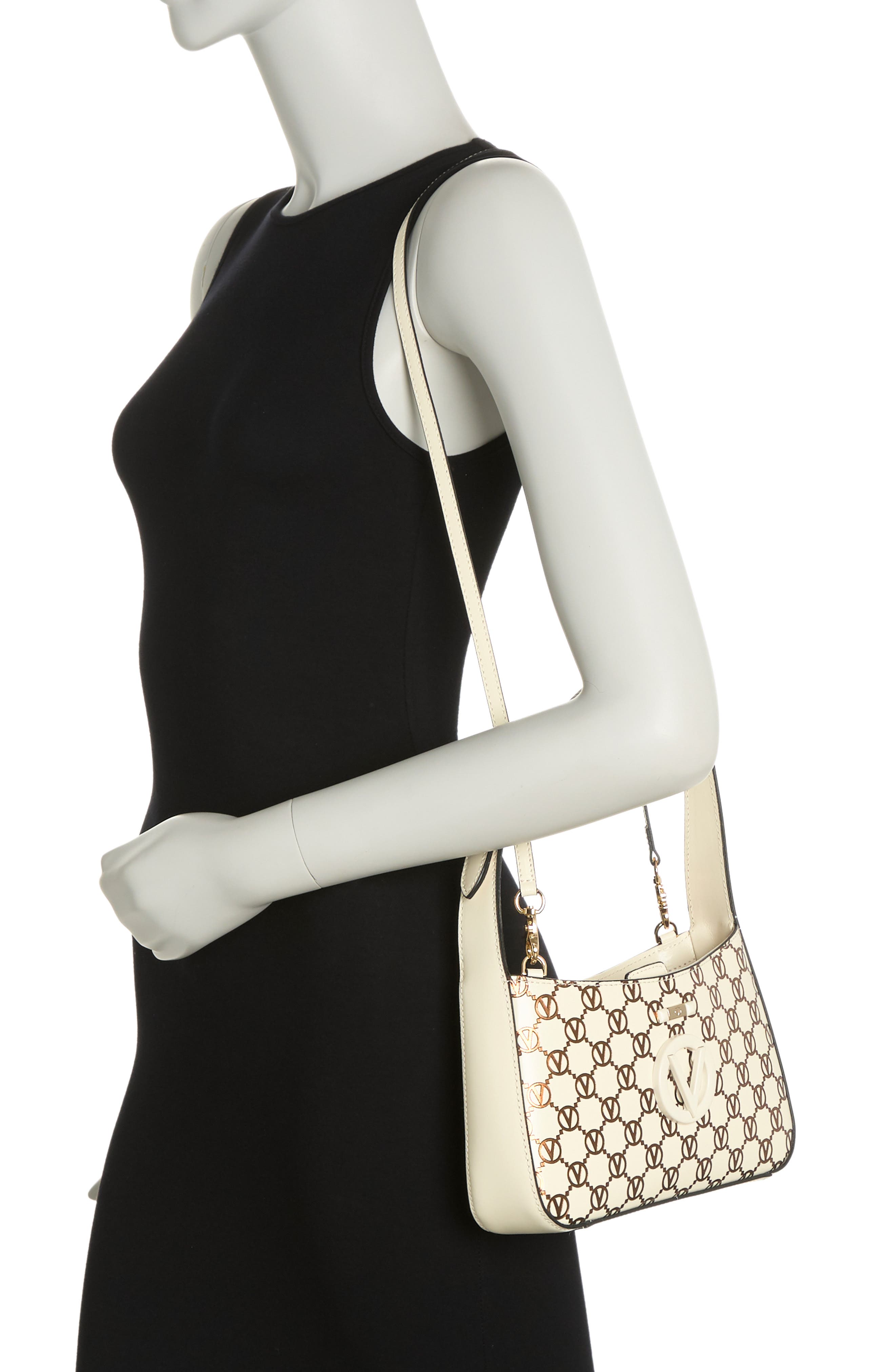 VALENTINO BY MARIO VALENTINO Kai Monogram Shoulder Bag | Nordstromrack