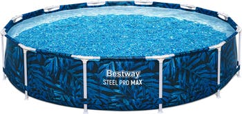 Bestway Steel Pro Max 12' X 30" Round Pool Set, Above Ground, Pump ...