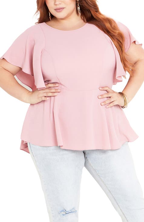 Pink Plus-Size Tops for Women | Nordstrom
