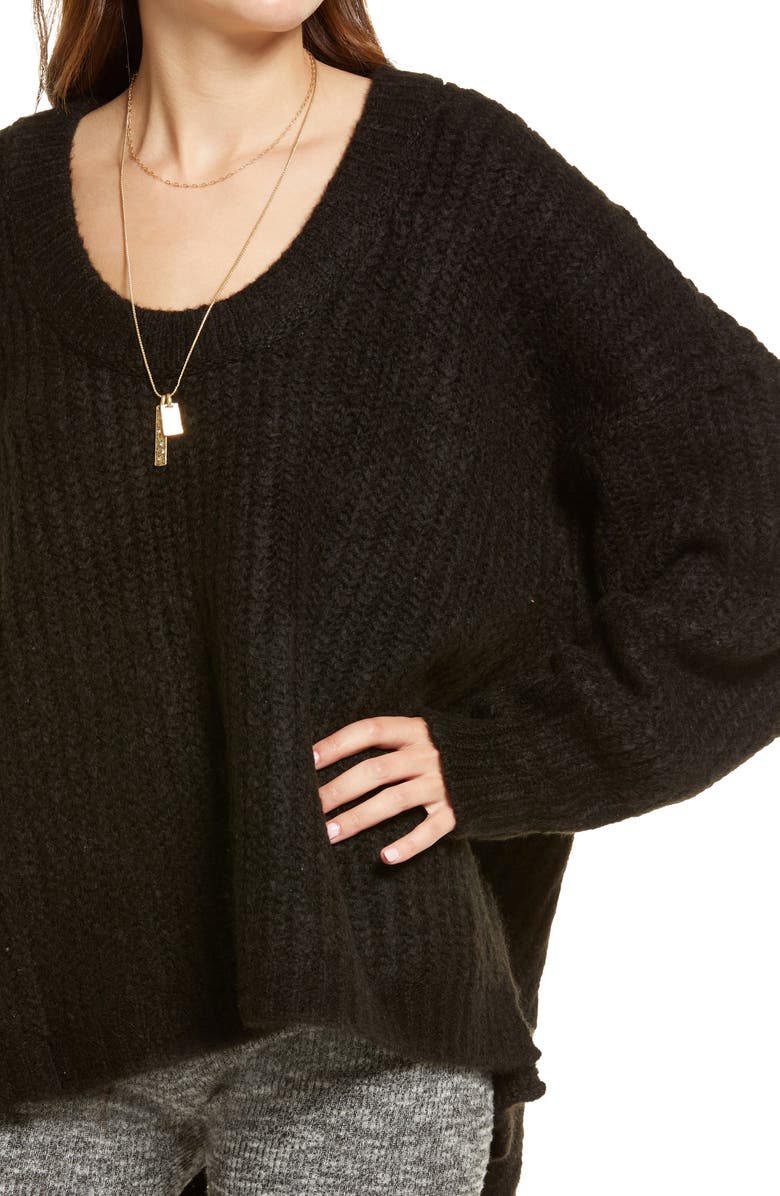 Free People Blue Bell V-Neck Sweater | Nordstromrack
