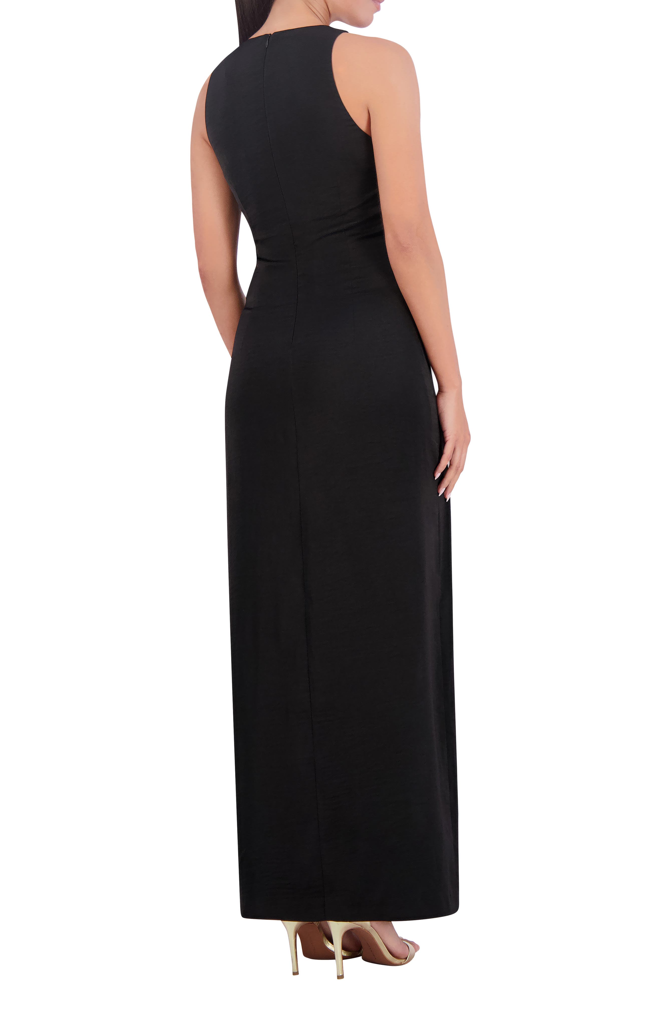 BCBG New York Side Slit Sleeveless Maxi Dress | Nordstromrack