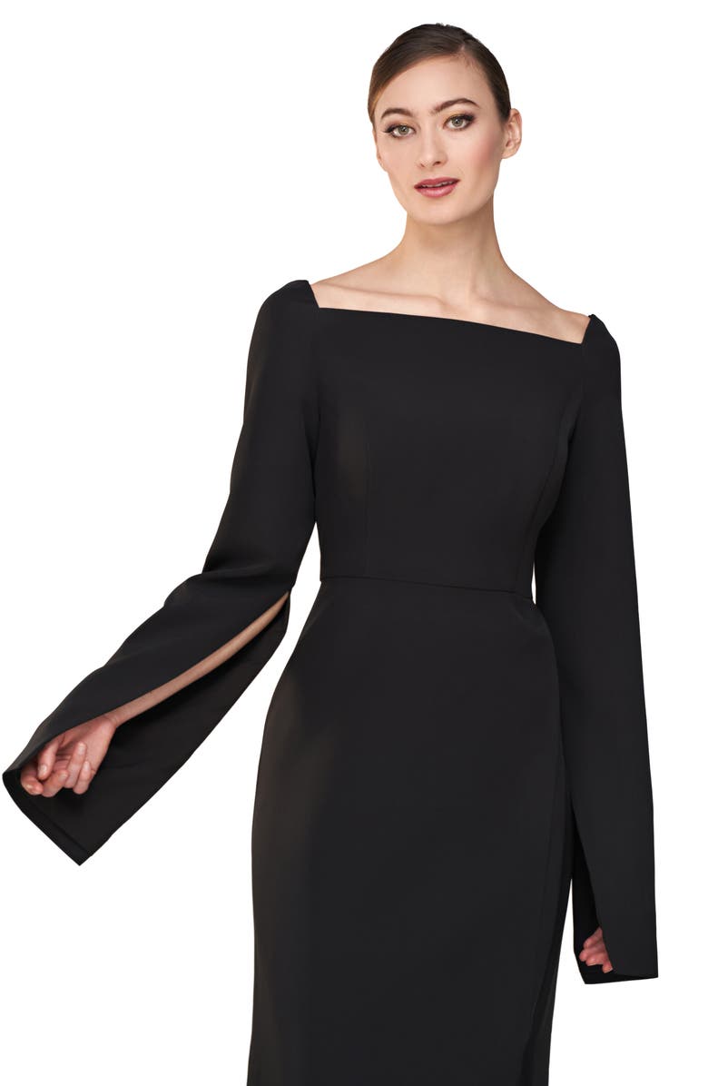Kay Unger Katerina Long Sleeve Column Gown | Nordstromrack