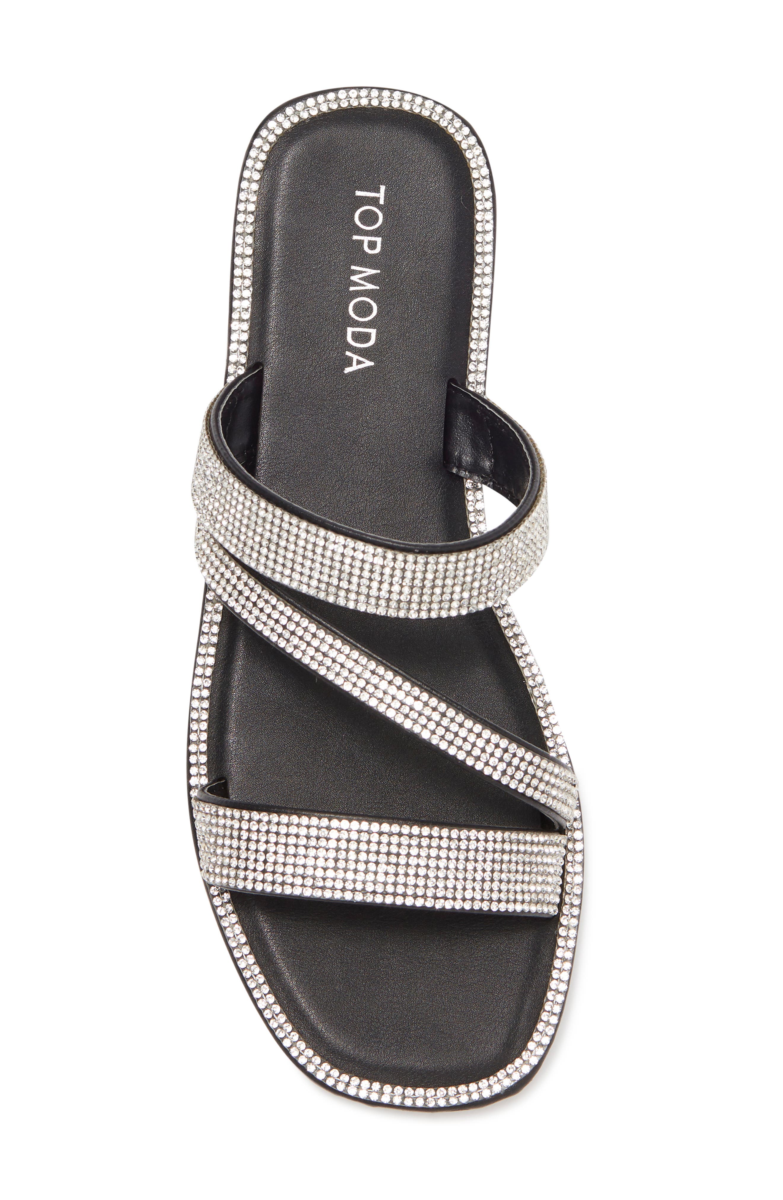 TOP GUY SHOES TOP GUY Rhinestone Embellished Sandal (Women) | Nordstromrack