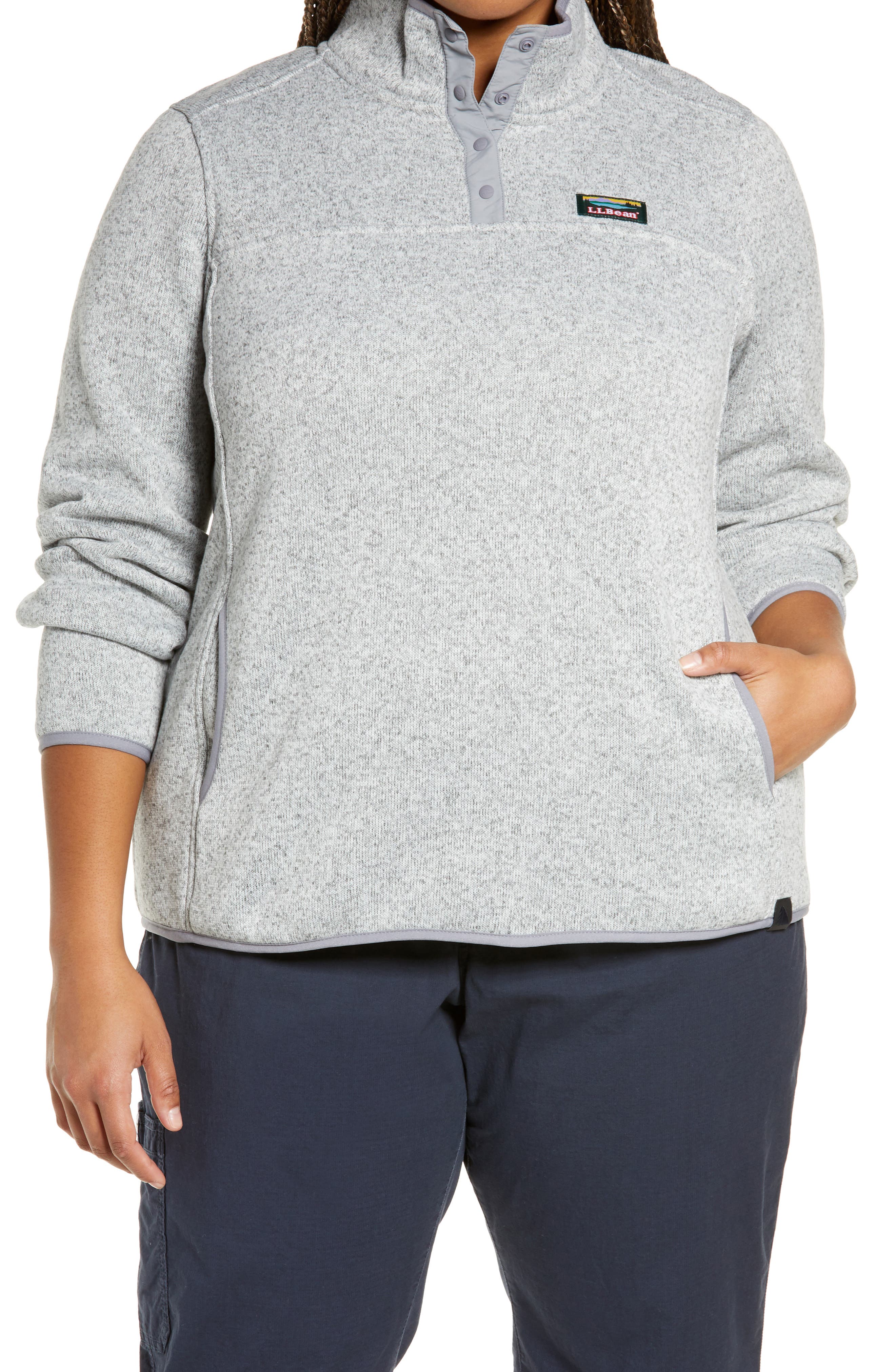 L.L.Bean L.L. Bean Sweater Fleece Pullover | Nordstromrack