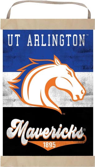 JARDINE UT Arlington Mavericks 12'' x 20'' Retro Logo Banner Sign ...