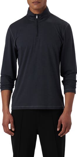 Bugatchi Quarter Zip Performance Pullover | Nordstrom