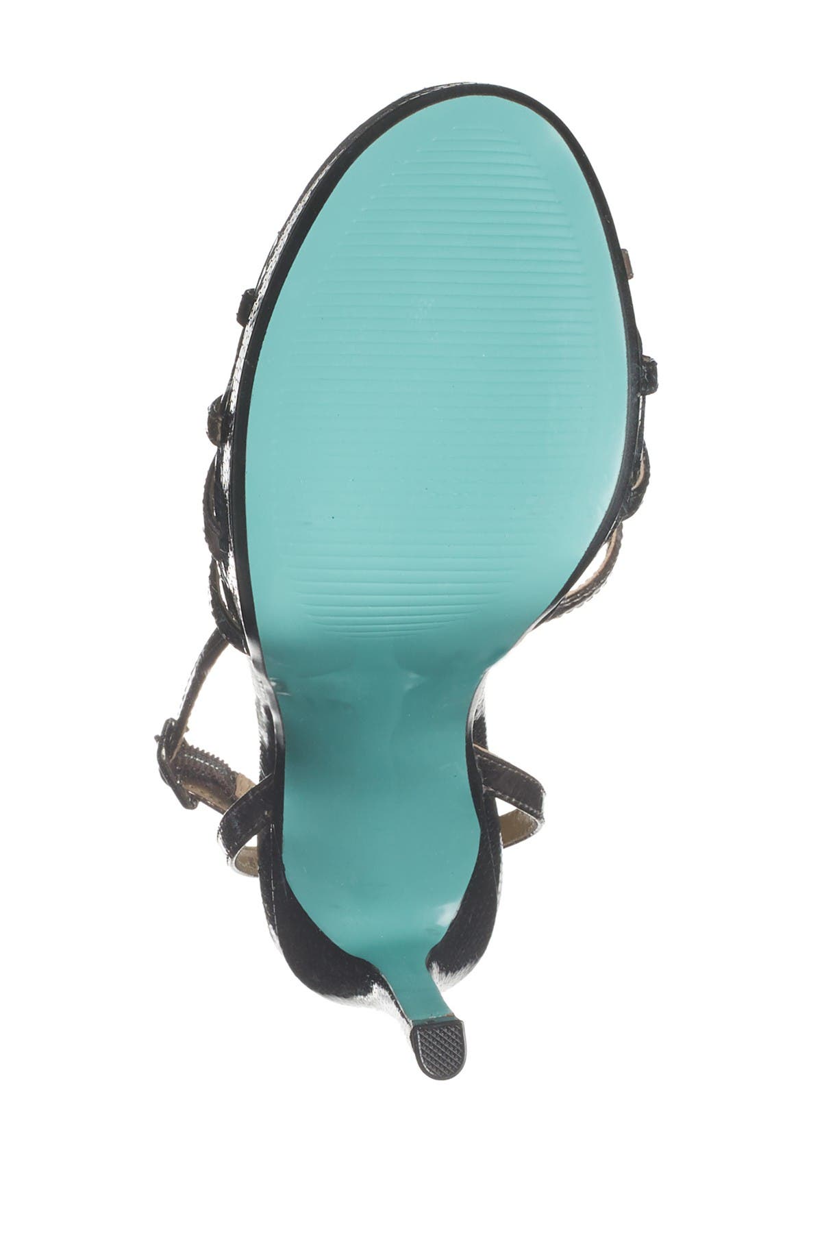 Betsey Johnson Avah Snake Embossed Metallic Stiletto Sandal | Nordstromrack