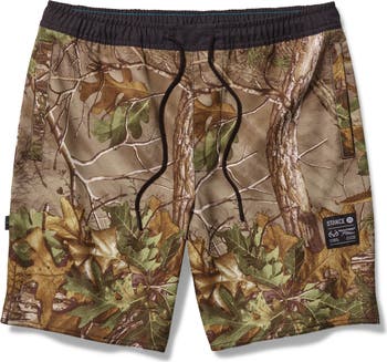 Stance Complex Real Tree Drawstring Shorts | Nordstrom
