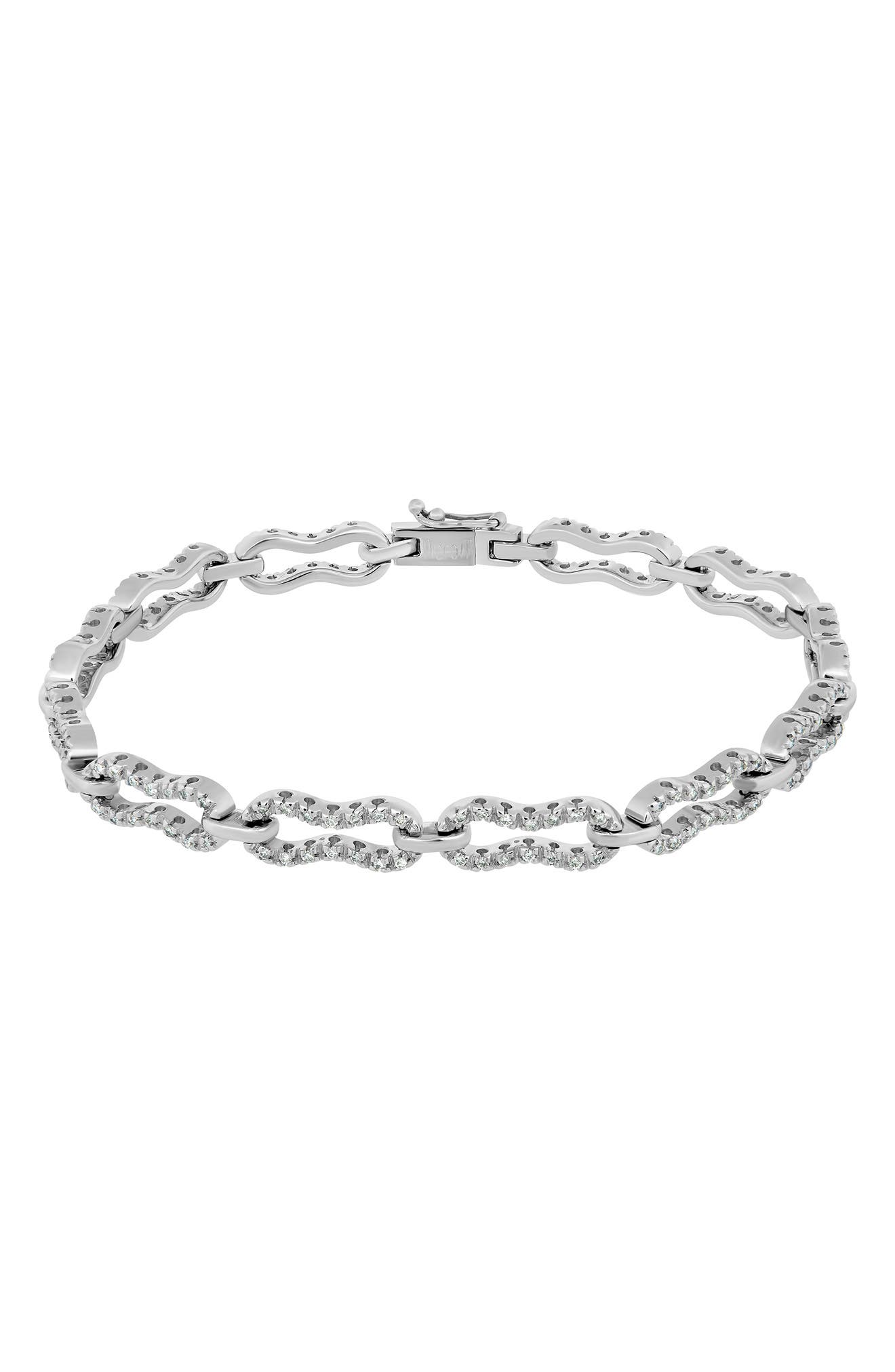 PIERO MILANO 18K White Gold Diamond Bracelet - 0.68 ctw. | Nordstromrack