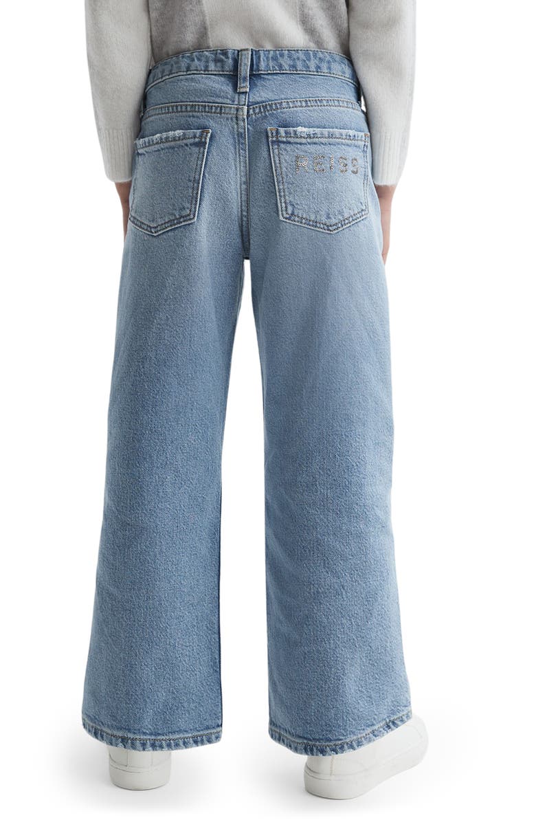Reiss Kids' Marion Jr Wide Leg Jeans | Nordstromrack