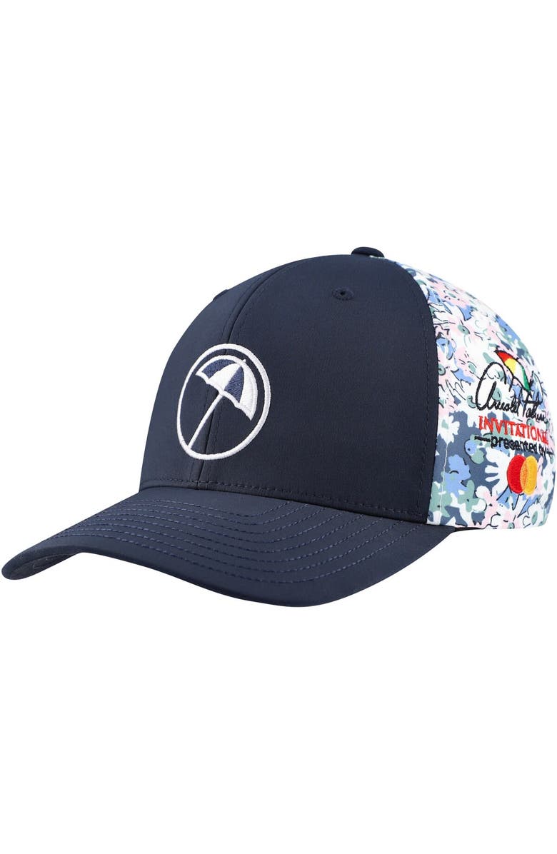 PUMA Men's Puma Navy Arnold Palmer Invitational Floral Tech Flexfit ...