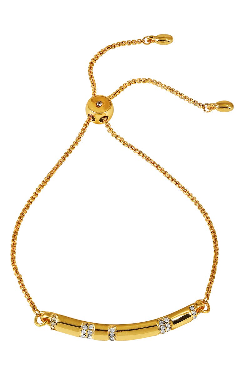 Vince Camuto Crystal Stone Bar Sliding Knot Bracelet | Nordstromrack