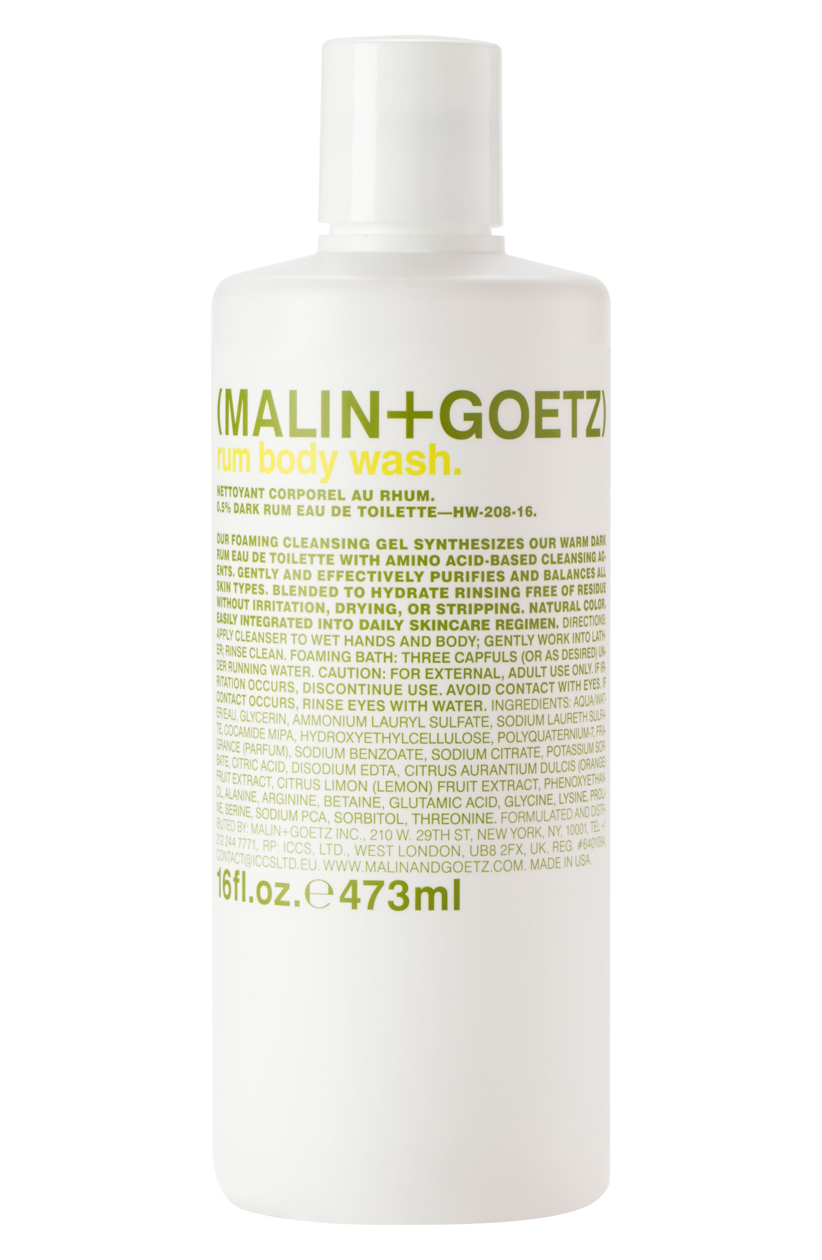BEAUTYSPACE MALIN+GOETZ Rum Body Wash | Nordstrom