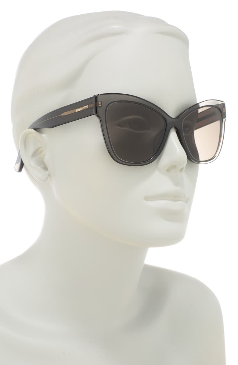Miu Miu 56mm Cat Eye Sunglasses | Nordstromrack